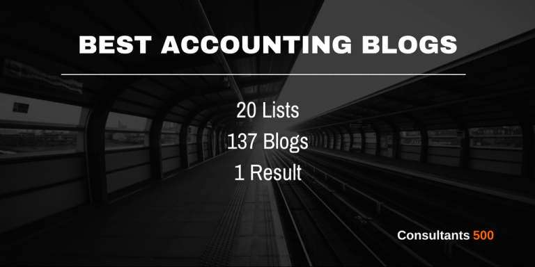 Top 20 of Best Blogs for Accounting