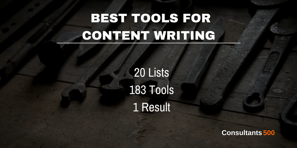 Best Content Writing Tools Recommended Most Times by the Pros