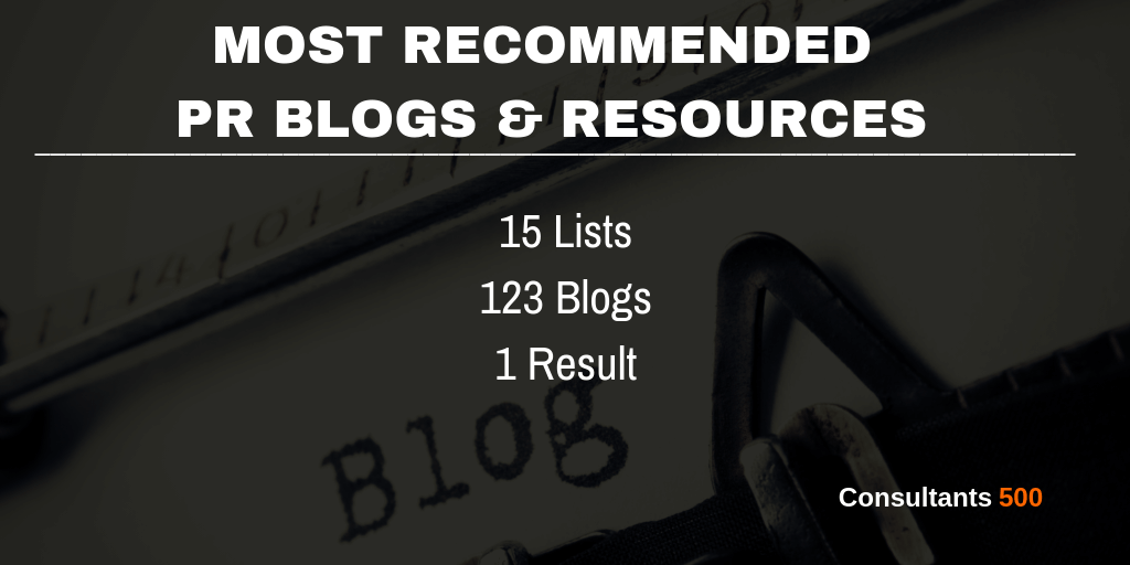 The 20 Best PR Blogs & Resources Most Recommended by PR Pros