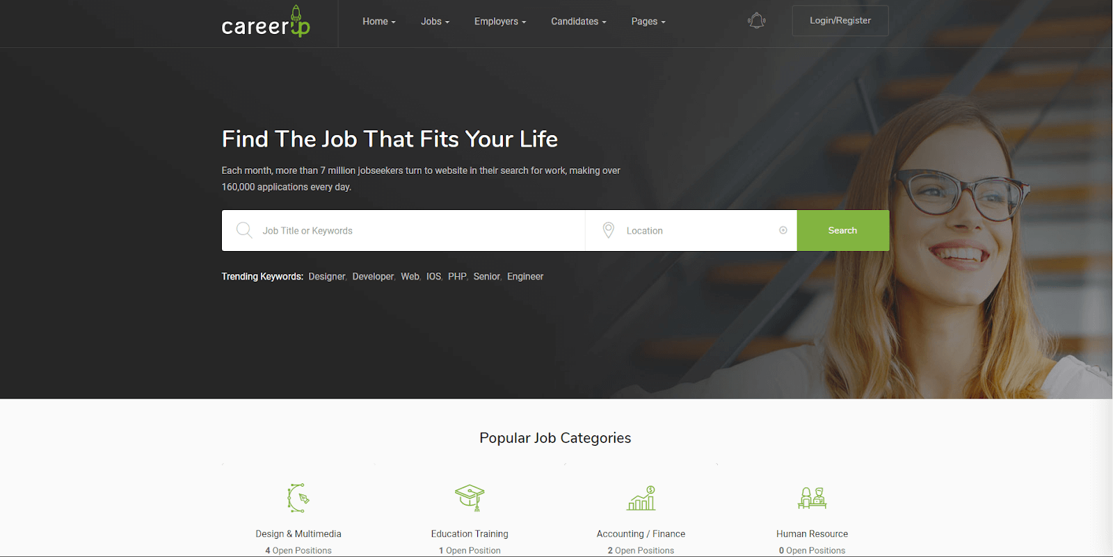 Best Web Design Templates for Job Listing Sites in 2020